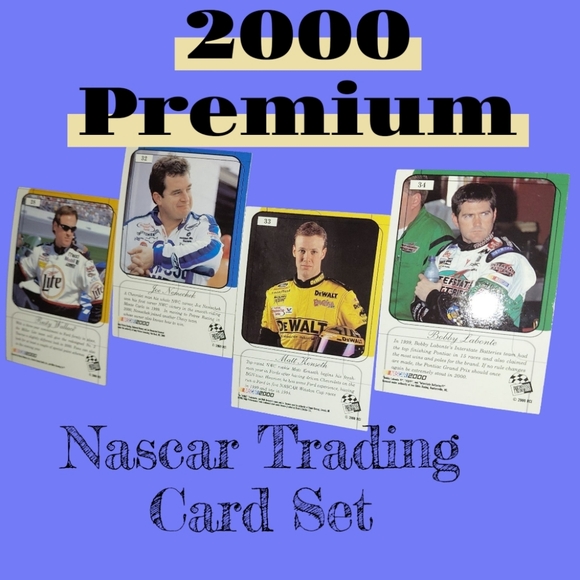 Nascar | Toys | 200 Premium Nascar Trading Card Set | Poshmark